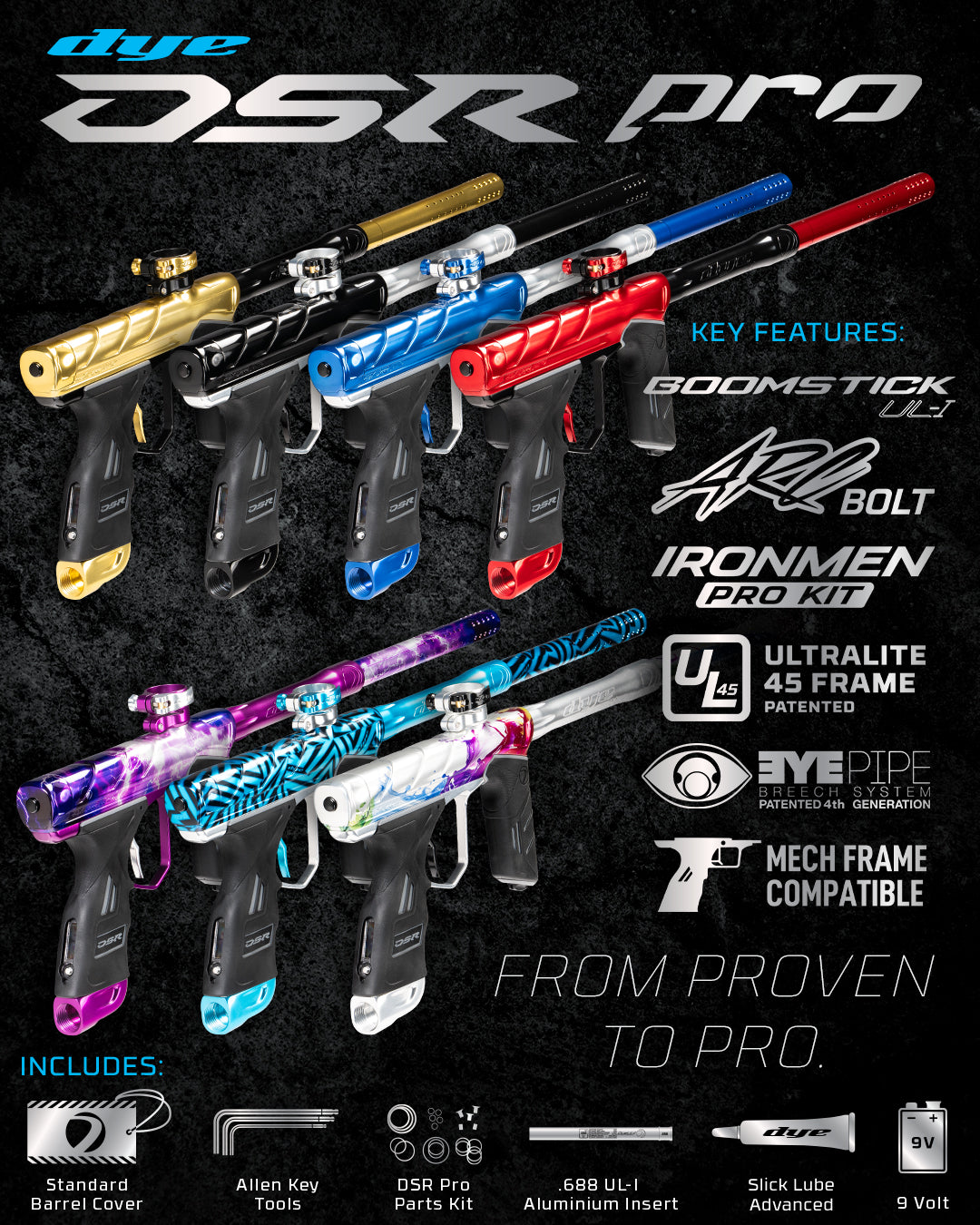 DYE DSR PRO – TEAM IRONMEN